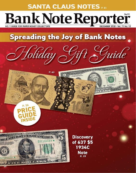Bank Note Reporter Magazine Subscription | MagazineLine