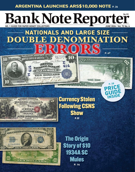 Bank Note Reporter Magazine Subscription | MagazineLine