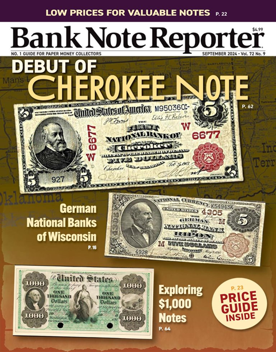 Bank Note Reporter Magazine Subscription | MagazineLine