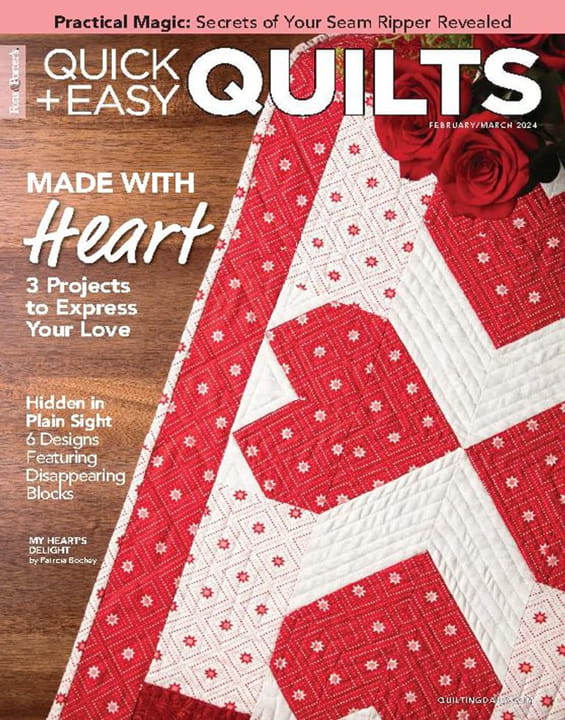 Quick & Easy Quilts Magazine Subscription | MagazineLine