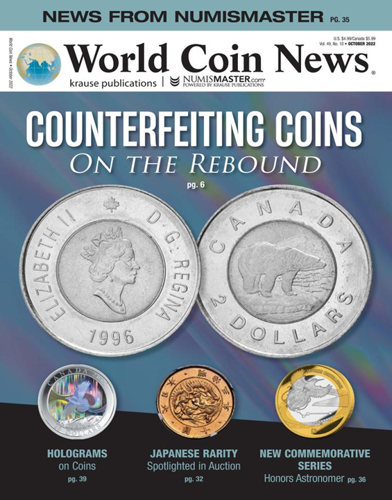 World Coin News Magazine Subscription | MagazineLine