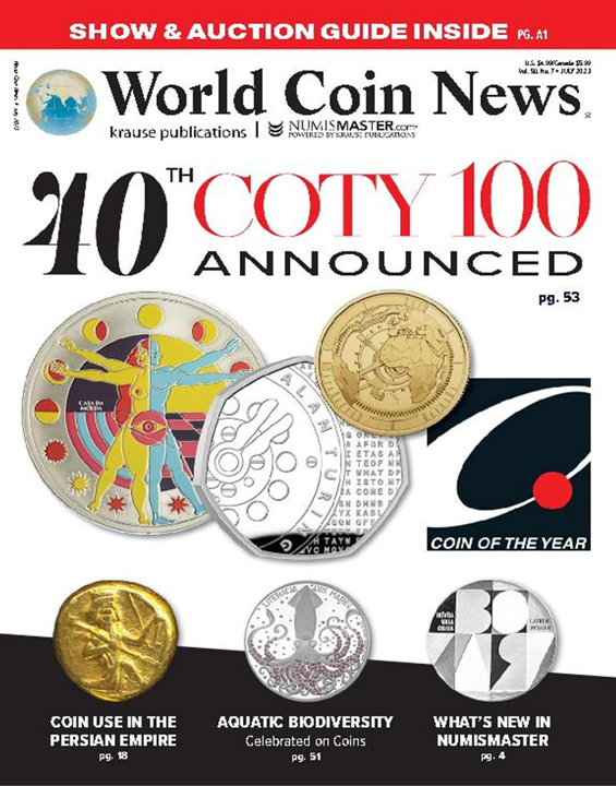 World Coin News Magazine Subscription | MagazineLine